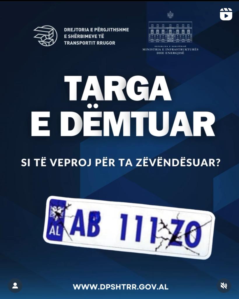 Targa/t e mjetit tuaj janë dëmtuar por të gjitha elementët përbërëse të ...