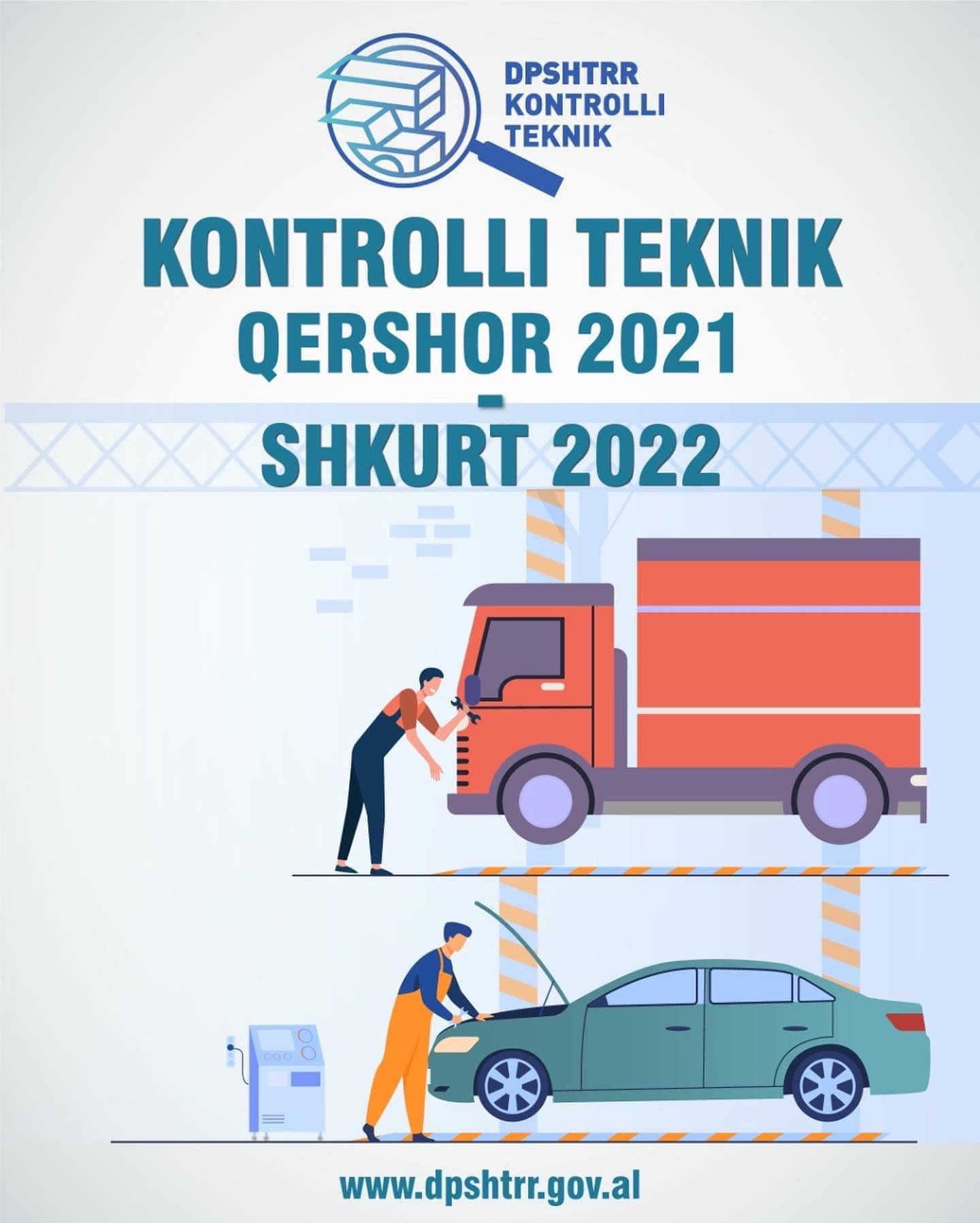 KONTROLLI TEKNIK: Qershor 2021 - Shkurt 2022 | DPSHTRR