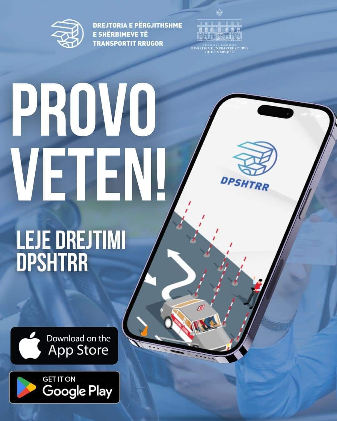 Testoni veten përmes Simulimit Online në Web apo Aplikacionit! | DPSHTRR